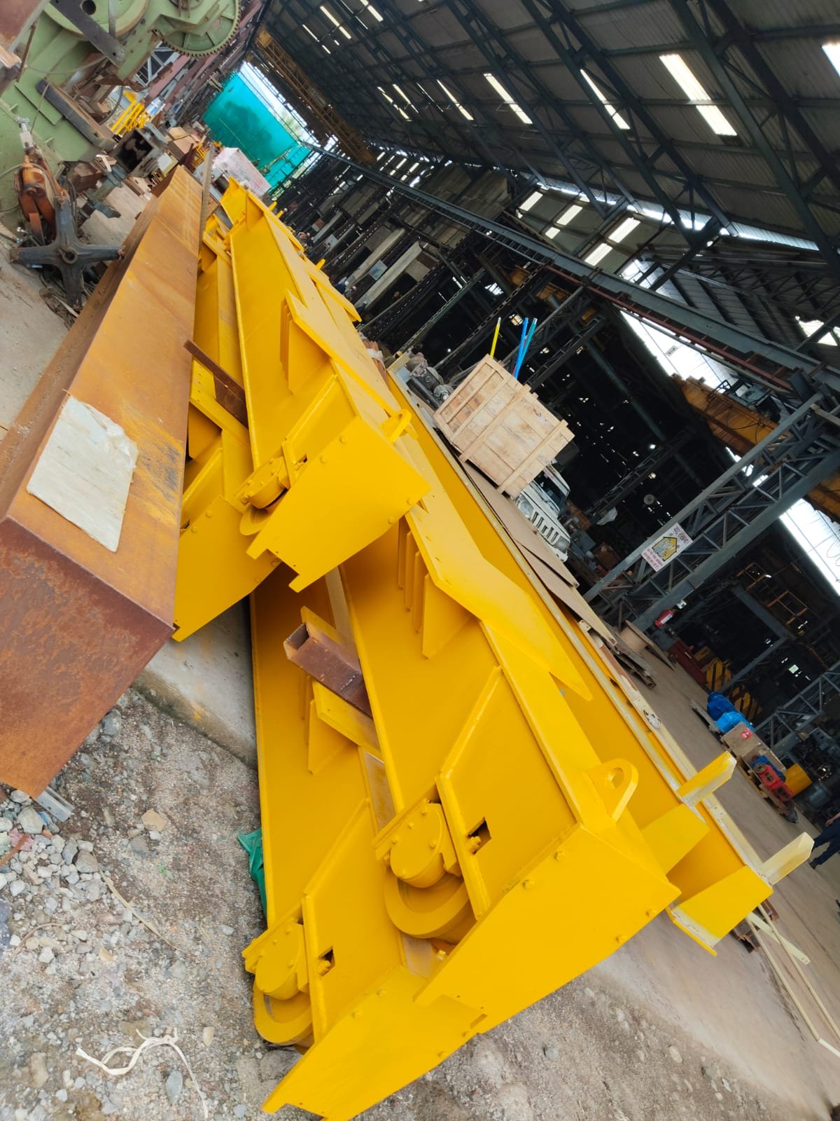 Engineering Excellence: Custom-Built 15 Ton Double Girder Gantry Crane ...