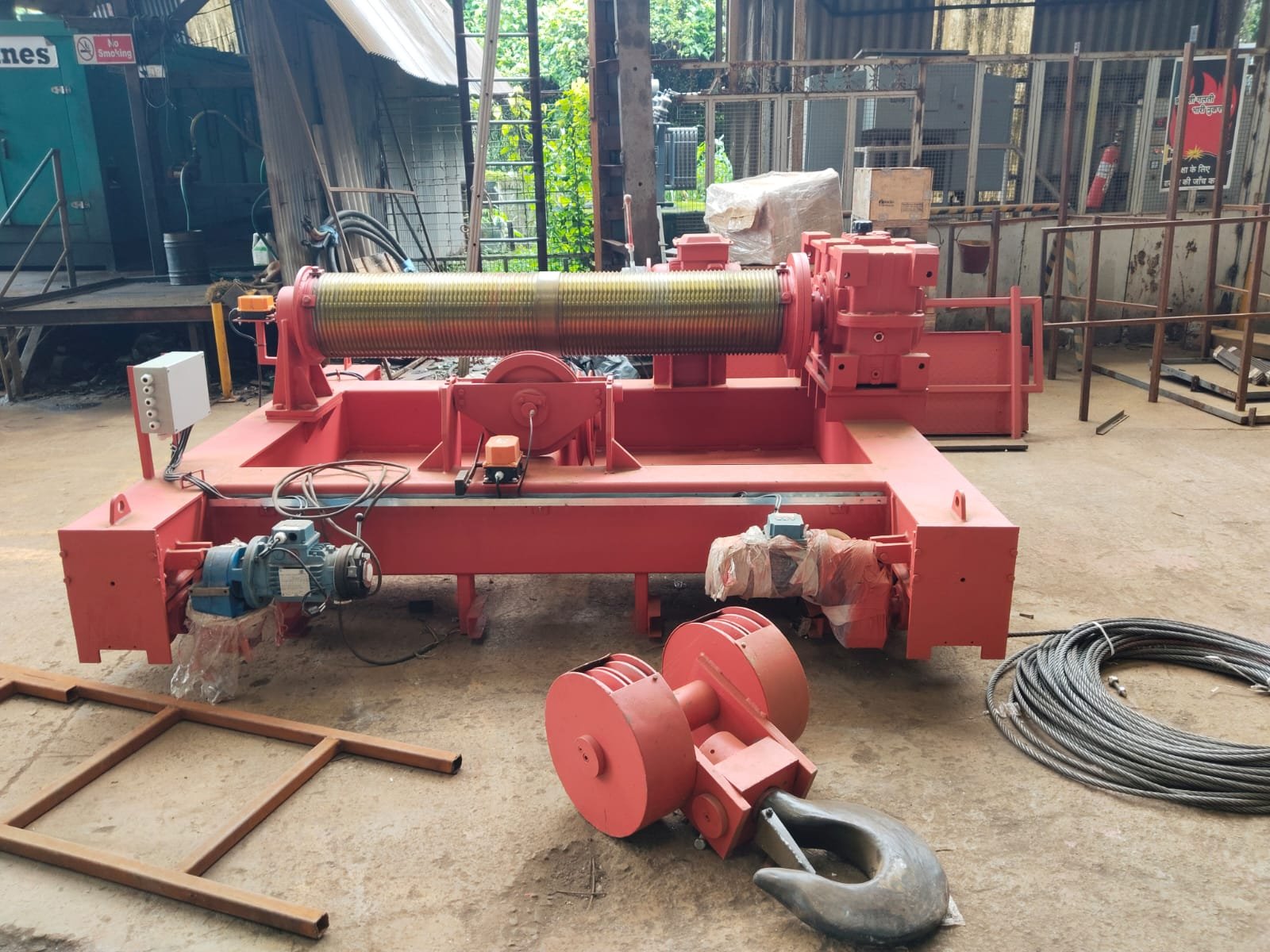 Engineering Excellence: Custom-Built 15 Ton Double Girder Gantry Crane ...